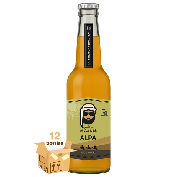 Majlis Arabian League Pale Ale ALPA | Non Alcoholic Beer | Exclusively ...