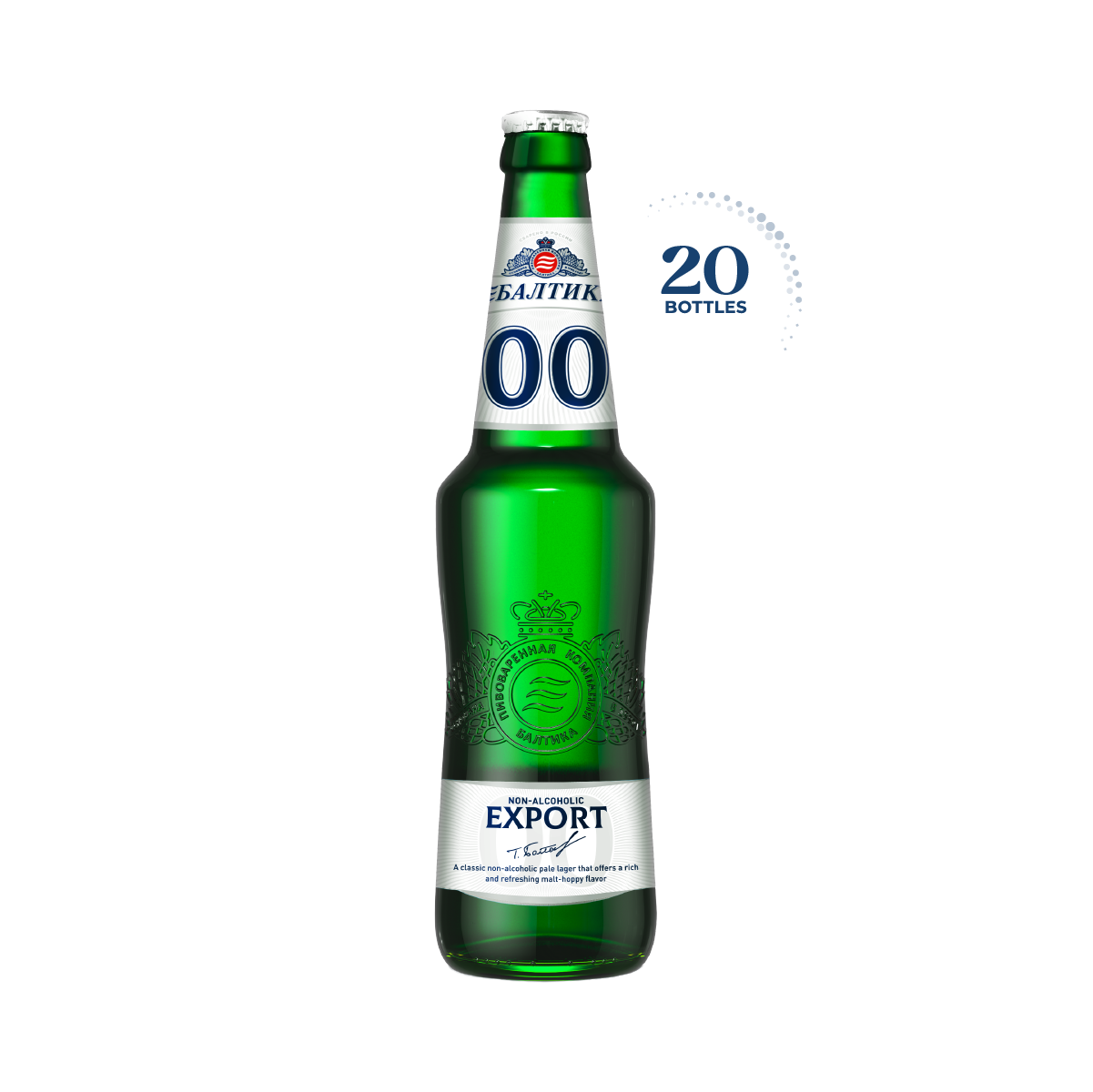 Baltika 0.0% | Non-Alcoholic Beer | Exclusively on Drink Dry