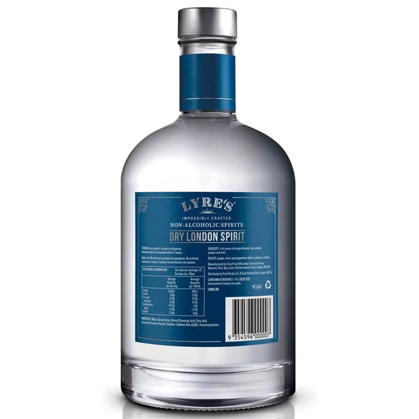 Lyre's Dry London | Non Alcoholic Spirits | Drink Dry