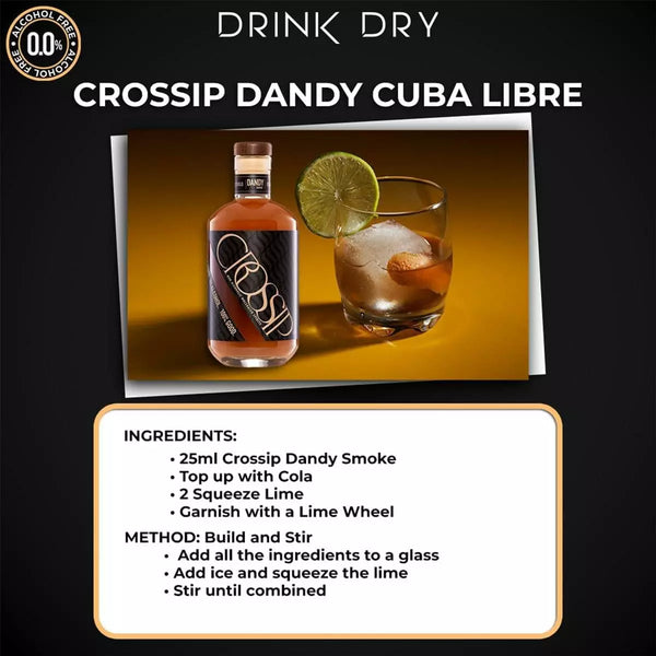 Crossip Dandy Smoke | Non Alcoholic Spirits | Drink Dry